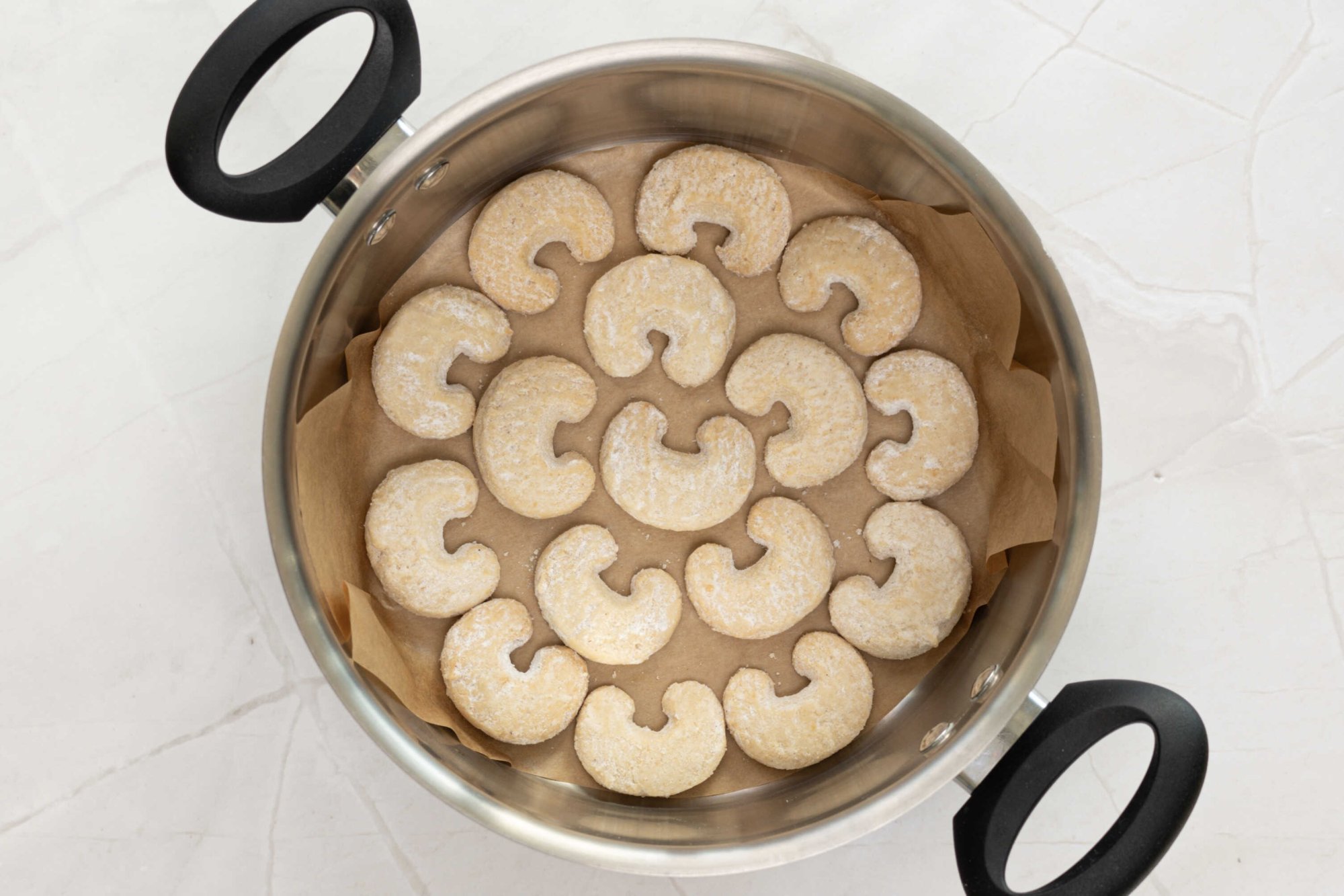 Vanilkové rohlíčky - Remoska